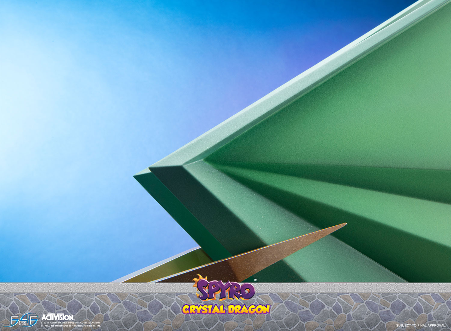 Spyro the Dragon - Crystal Dragon Statue (First 4 Figures)