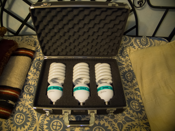 Think About Photography...: Storage Cases for Fluorescent Photo Bulbs