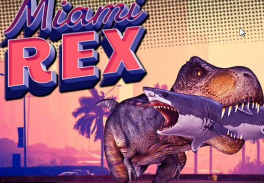 العاب الاكشن - لعبة الديناصور في ميامي ريكس مجانا Free MIAMI REX Game