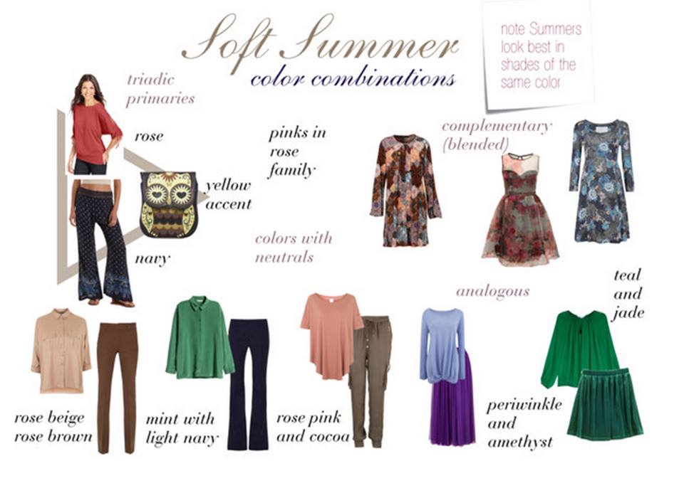 Soft Summer Color Combinations | Expressing Your True Colors