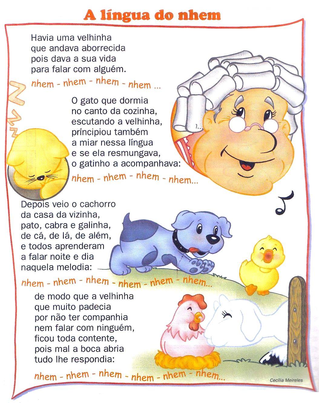 Texto De Leitura 1 Ano - FDPLEARN