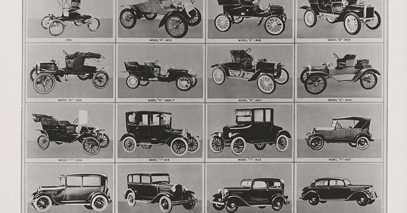 Just A Car Guy: Evolution of the Ford Car: 1896 to 1946