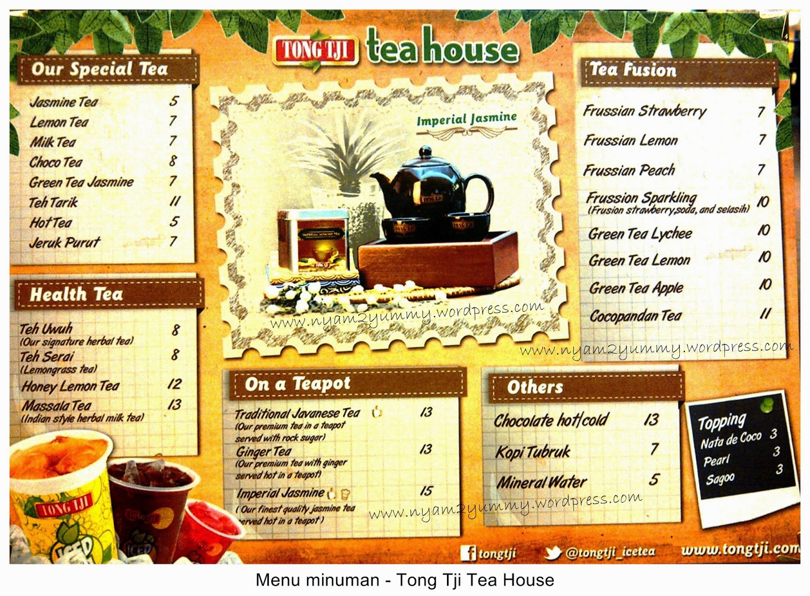 nyam2yummy: Tong Tji - Tea House