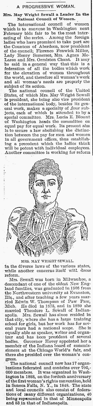 AnceStory Archives: May Eliza Wright Sewall