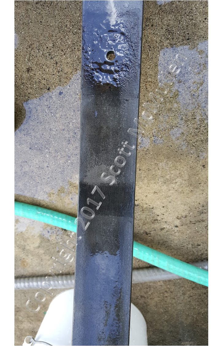 Early June 64 K Code Convertible Restoration: Spring Markings