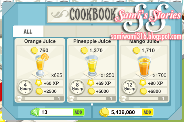Sami's Stories: Juice Machine Recipes (RS)