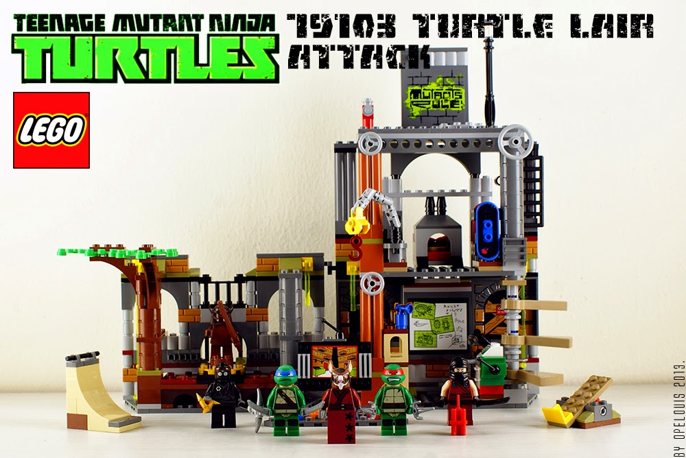 Opelouis's Toys Collection: LEGO TMNT 79103 Turtle Lair Attack。