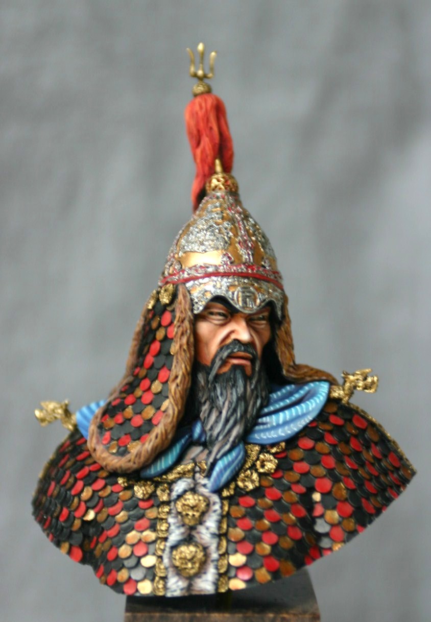 PAINTED FIGURES BY MIKE CRAMER: Cho-Son 1592 Korean General