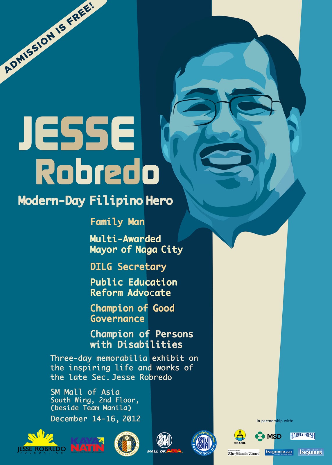 The Jesse Robredo Youth Leaders Camp: The Jesse Robredo Exhibit at SM ...