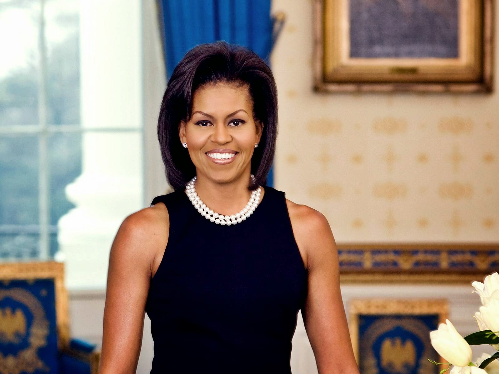 Michelle Obama Biography and Photograph Wallpaper HD | Top Artis
