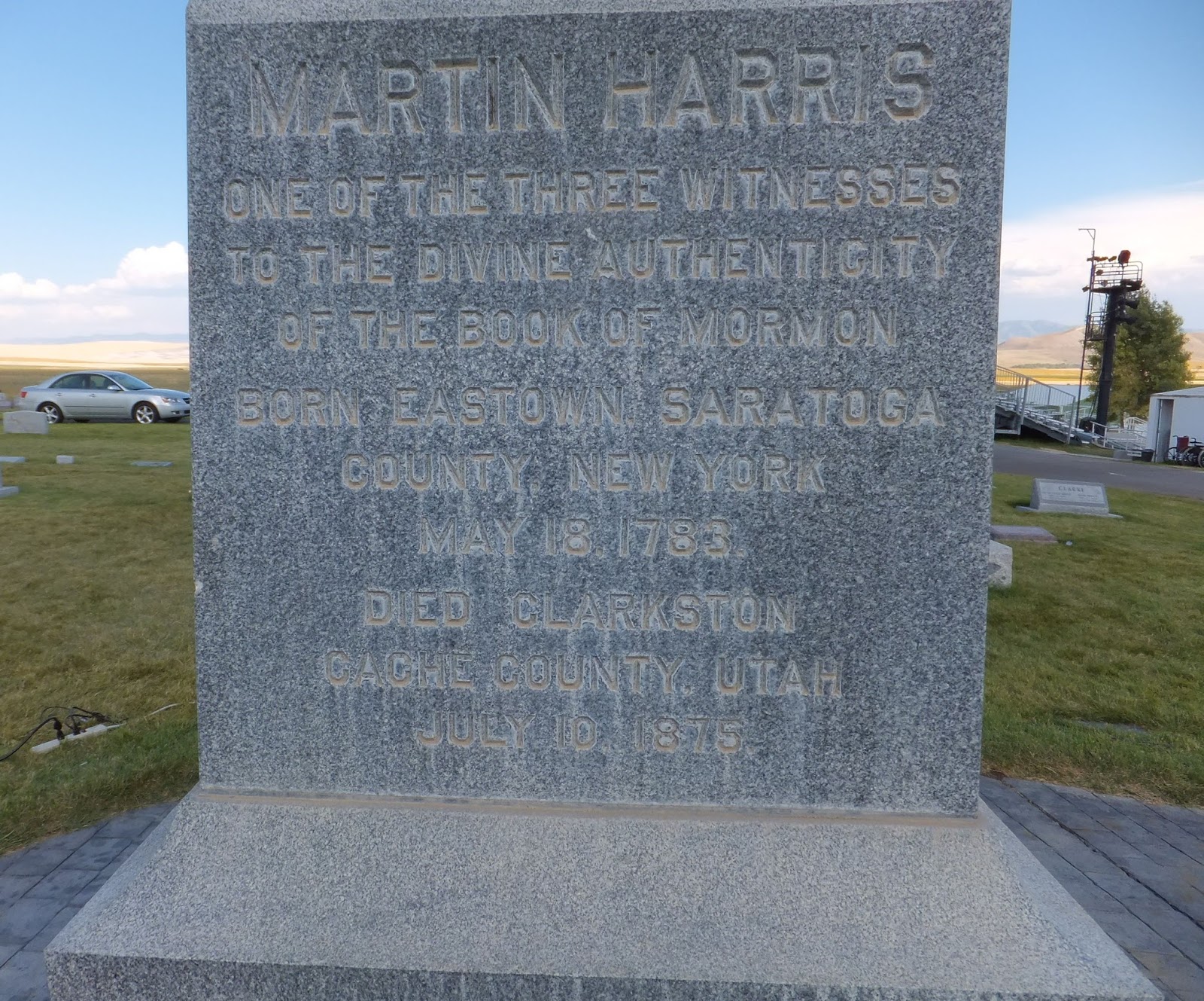 Family and Church History Headquarters Mission : The Martin Harris ...