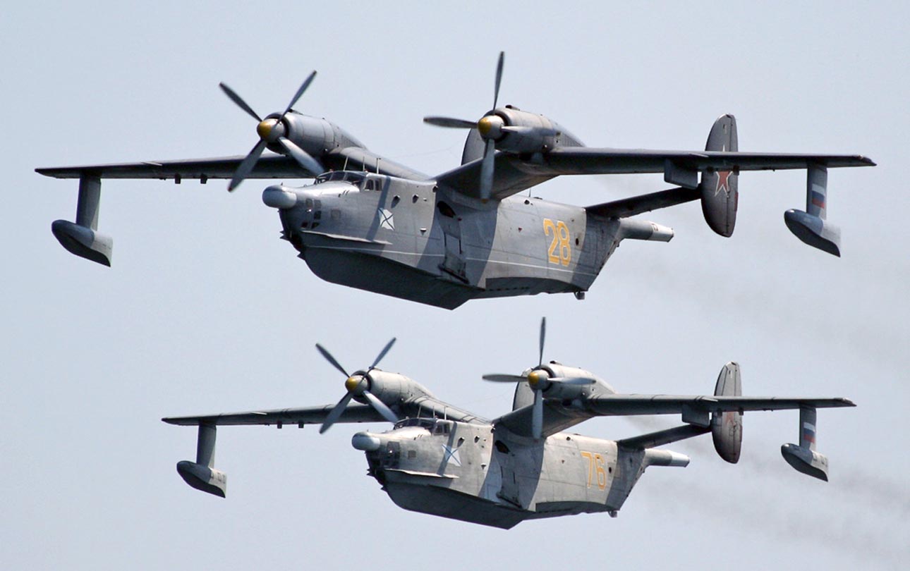 FDRA - Fuerza Aérea: MPA: Beriev B-12, la hermosa gaviota soviética