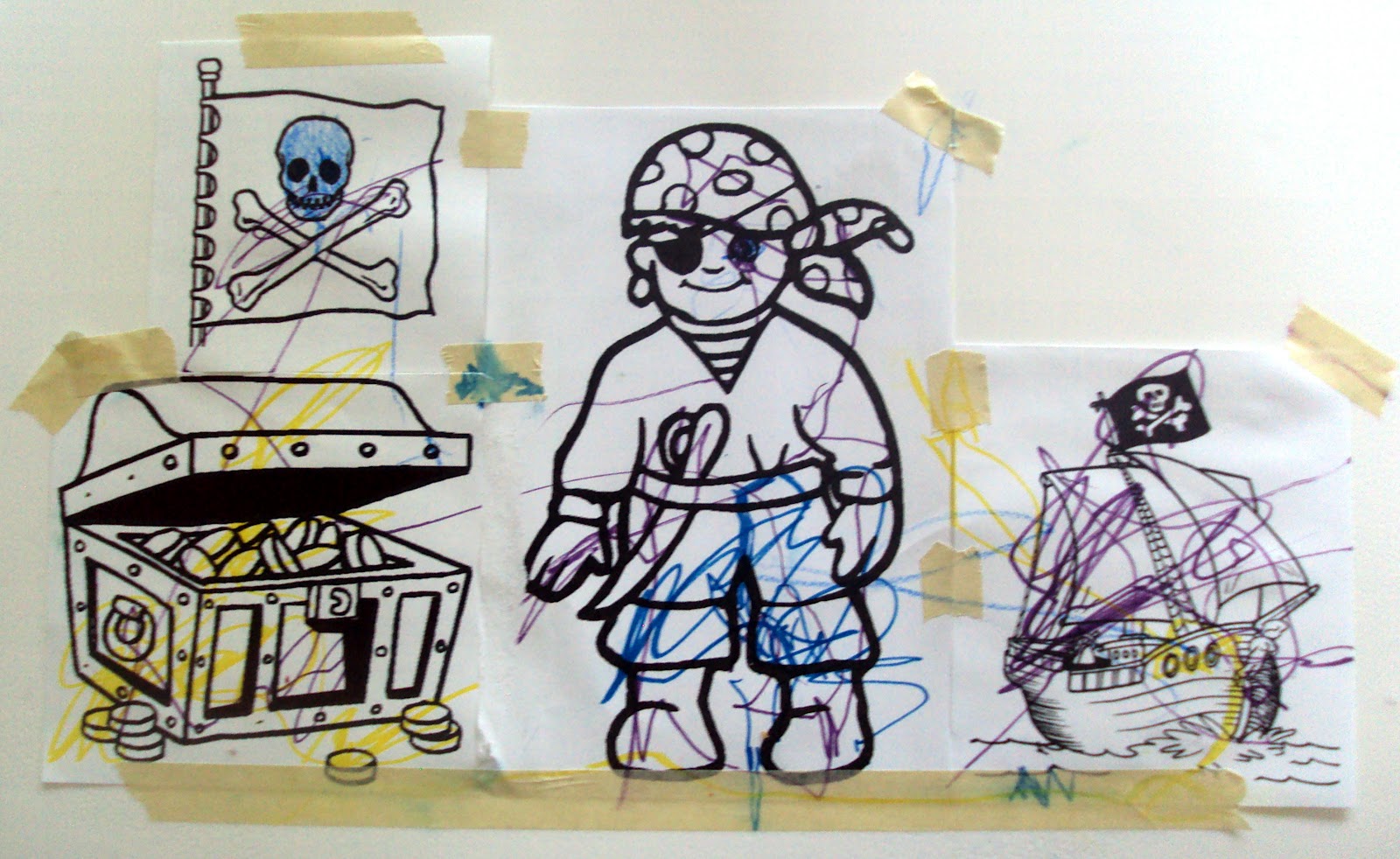 Mom's Tot School: Pirates!