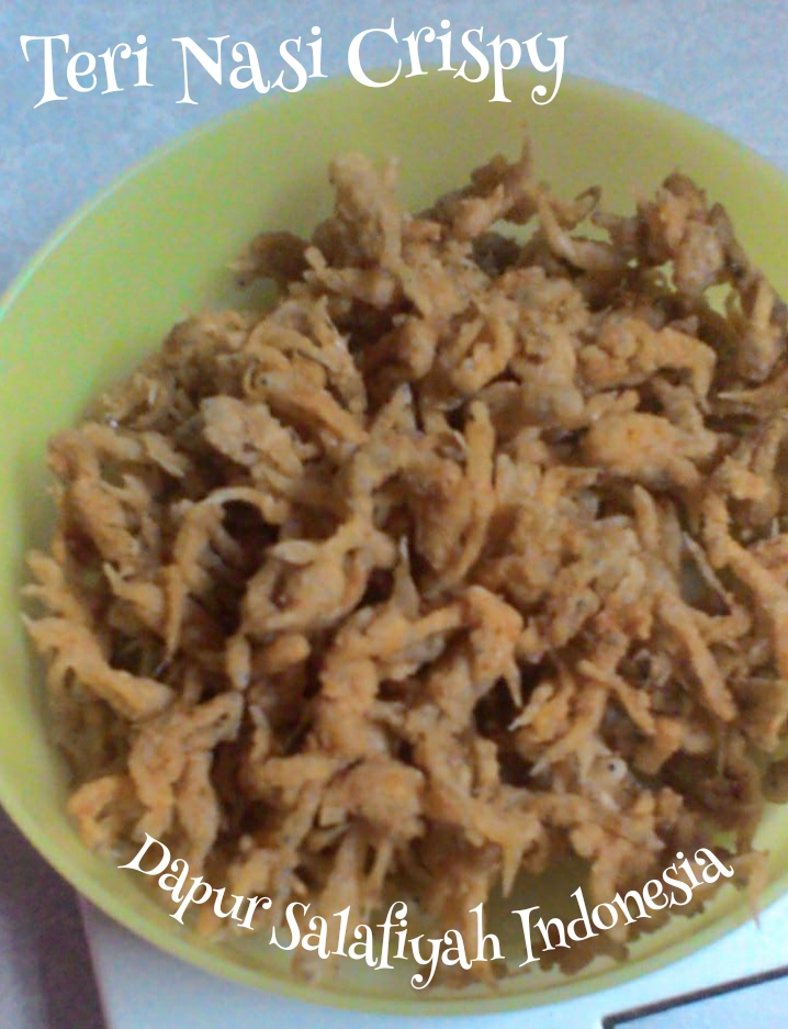 Resep TERI NASI CRISPY