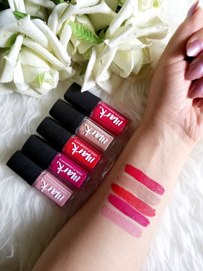 AVON Mark - Liquid Lip Lacquer Matte & Shine - Swatches & Review 20 ...