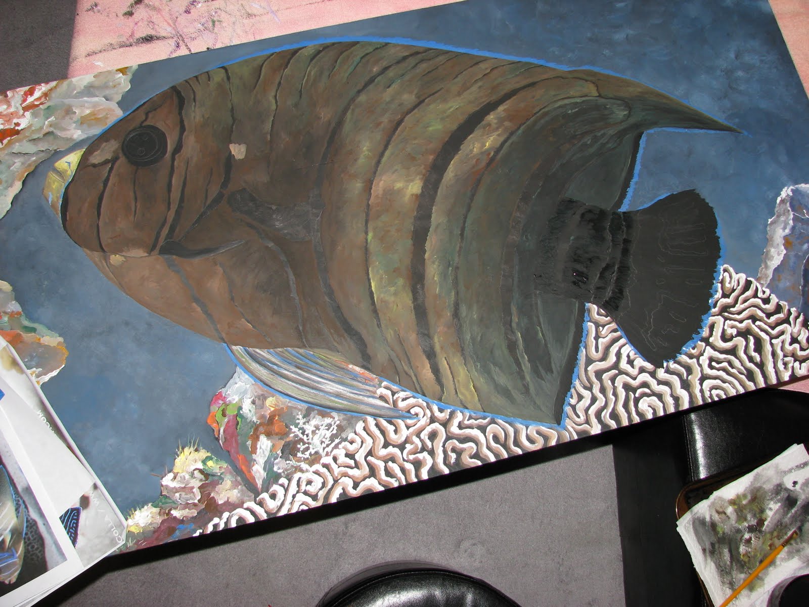 The Crafted Palette: ANGELFISH