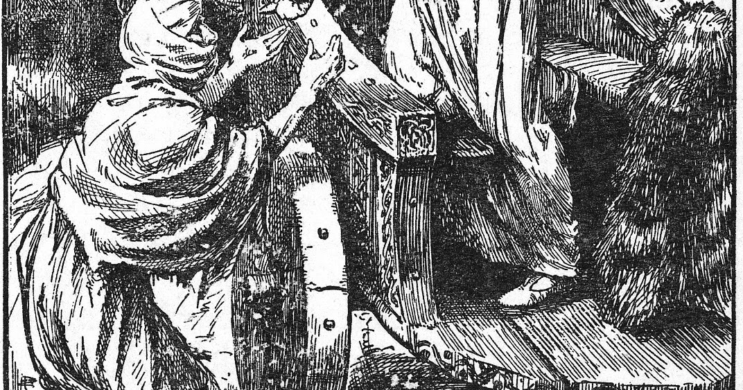 Trias Thaumaturga: Saint Brigid gives King Dunling a Lesson in Charity