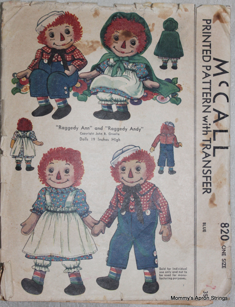 Mommy's Apron Strings: A Raggedy Ann Tradition