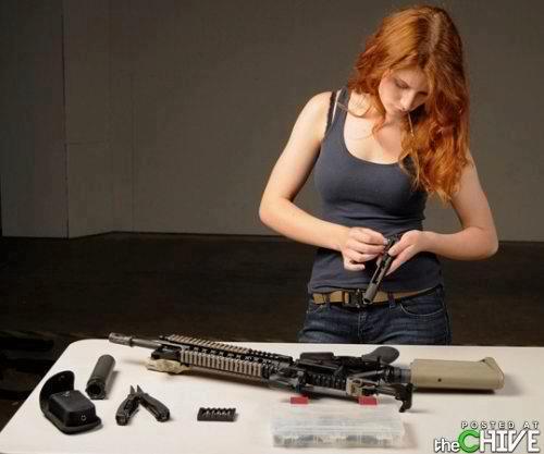 MissK's World...: ~ Random Hotties Packing Heat