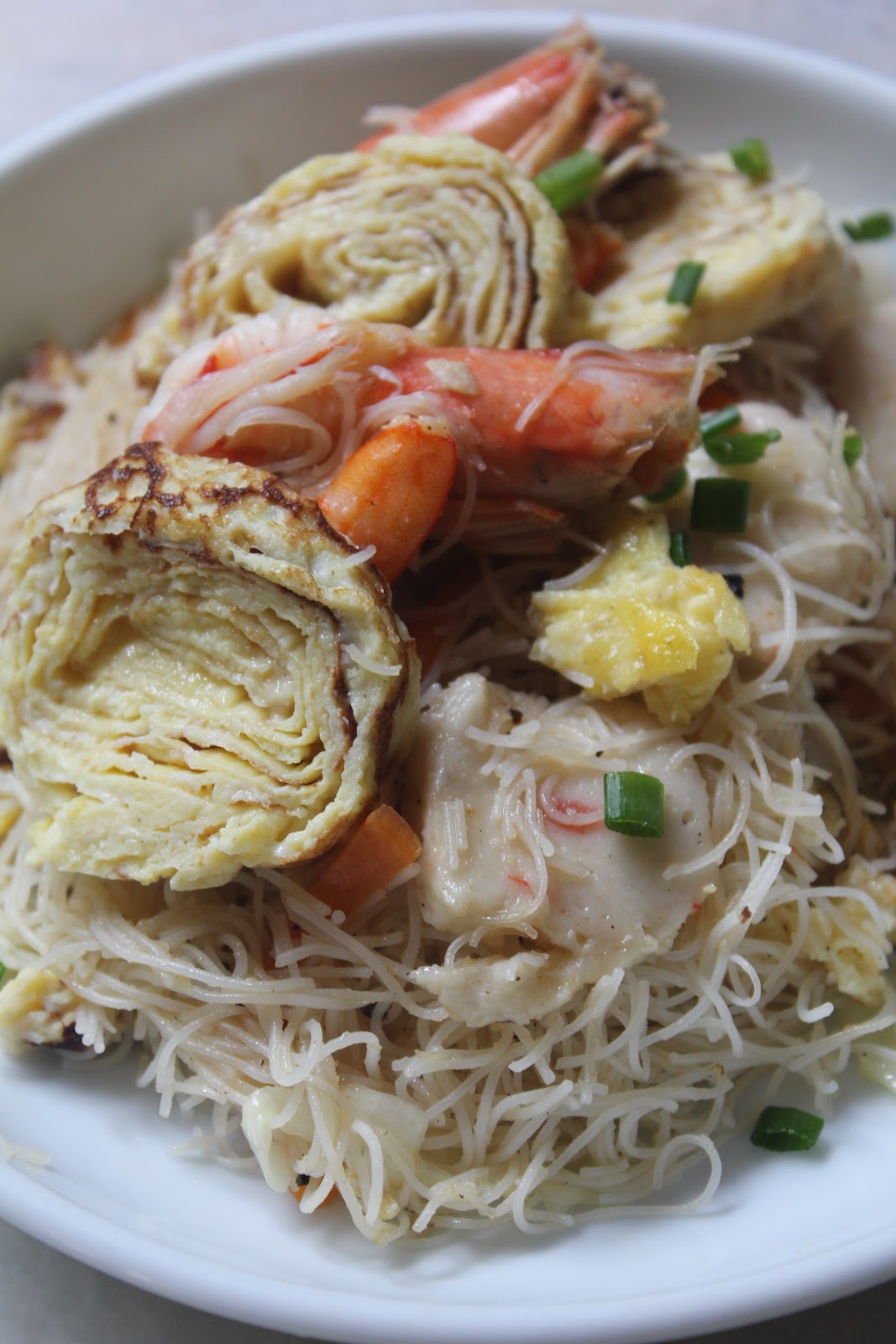 love to cook , love to eat: bee hoon goreng singapore