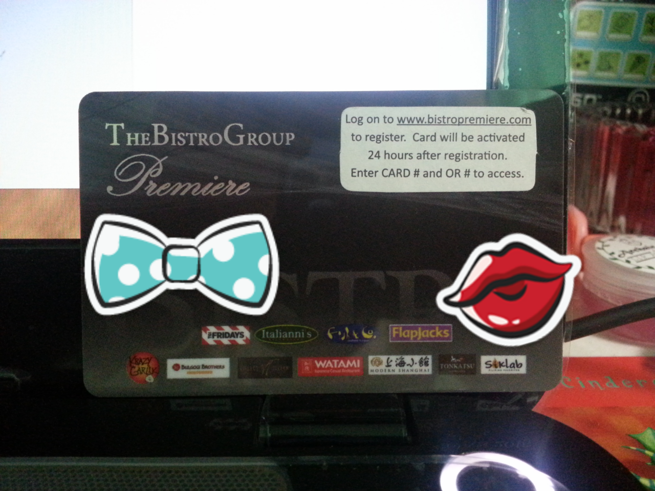 AVFTL: The Bistro Group Premiere Card : The ultimate VIP card, grab ...