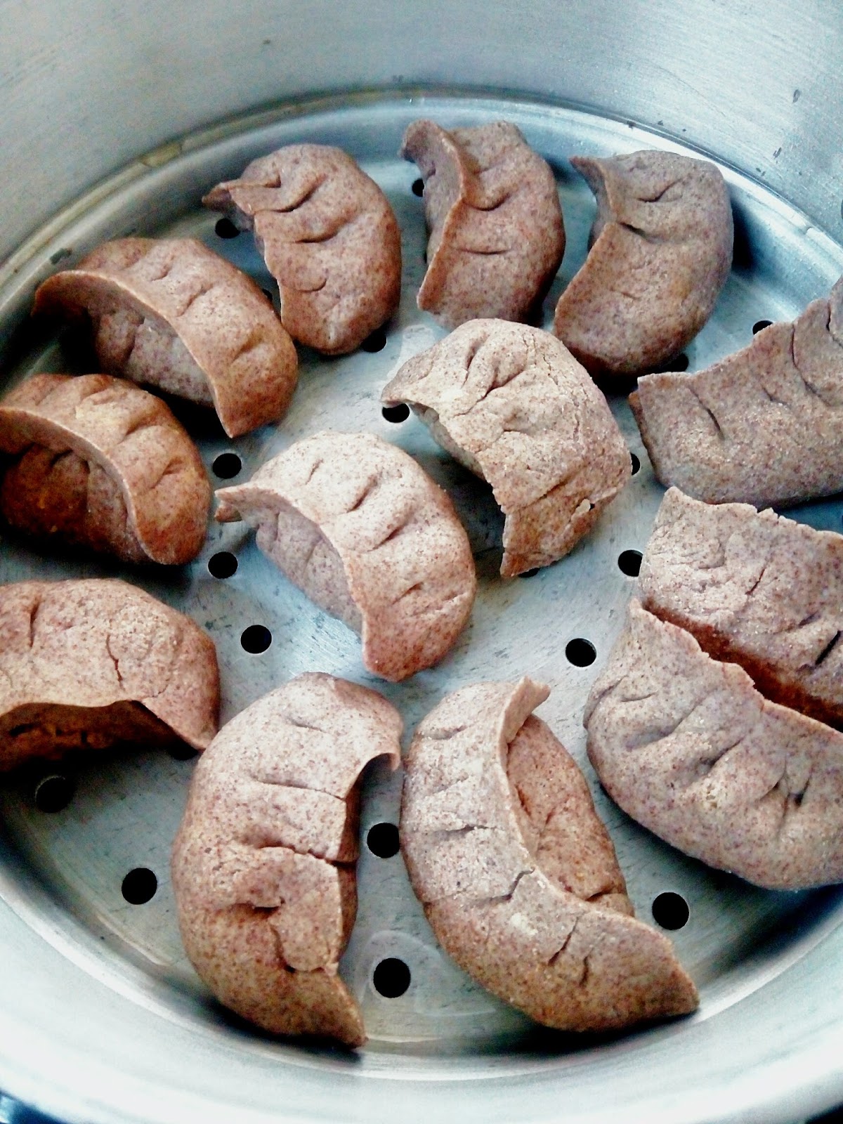 FOOD - Finally Authentic After Years !: RAGI MOMOS