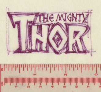 Tenth Letter of the Alphabet: Anatomy of a Logo: The Mighty Thor, Part 3