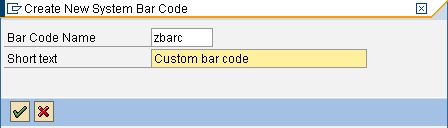 SAP ABAP 4 Tutorial: Create BAR code in SAP Script