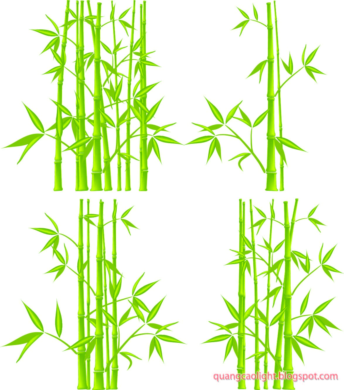 Vector về cây Tre Trúc - công ty in ấn