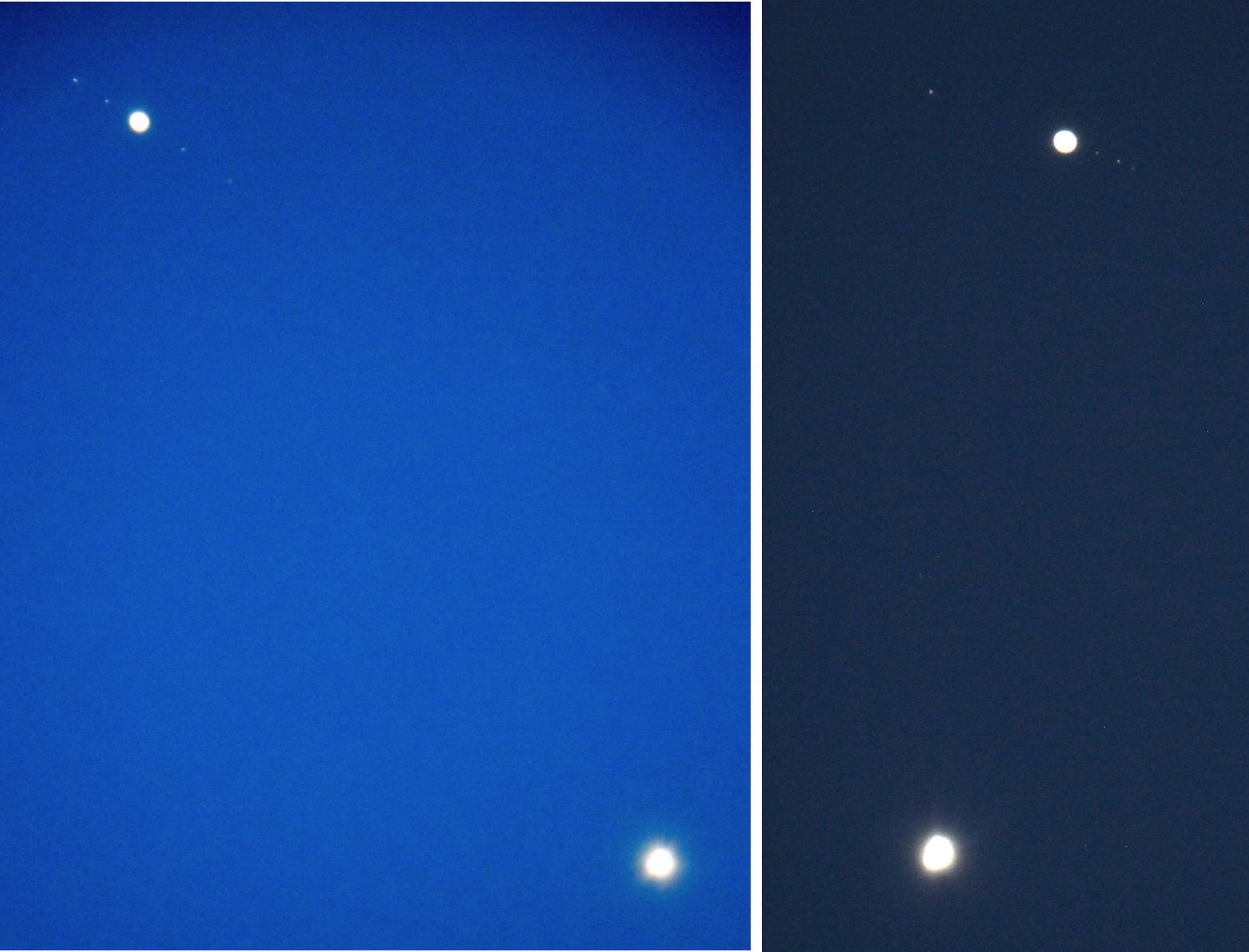 La Pine Observatory: Jupiter - Venus Conjunction (on closest approach ...