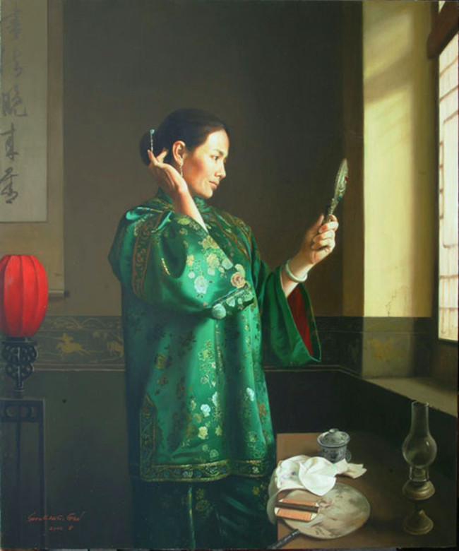 LOVE ART: Chinese Painter-chen shou gang oil painting artworks(Part2)