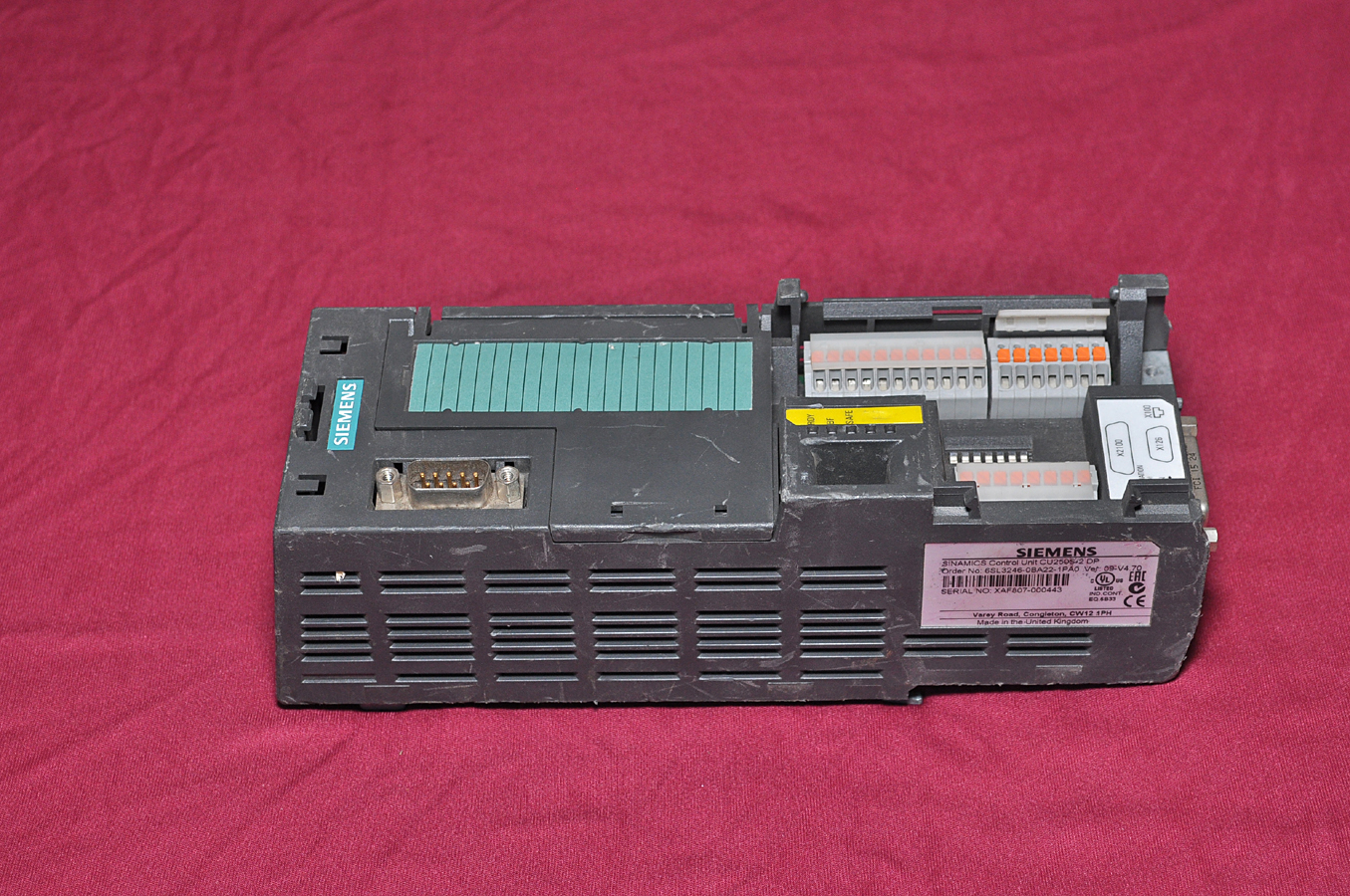 SIEMENS SINAMICS CONTROL UNIT CU250S-2DP CONTROL UNIT - Aeliya Marine