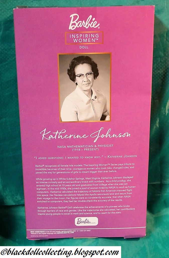 Black Doll Collecting: Katherine Johnson Barbie