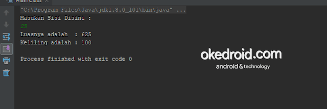 Contoh Aktivitas Menghitung Luas Dan Keliling Persegi Di Java - Belajar ...