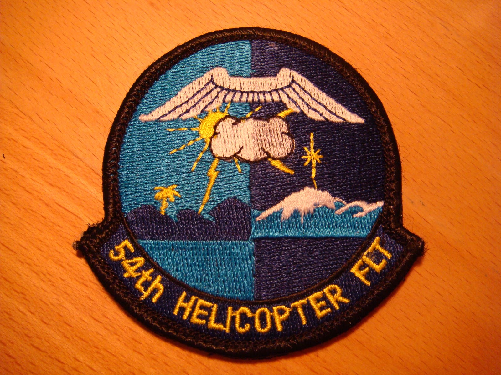THE USAF RESCUE COLLECTION: USAF 54th HELICOPTER FLIGHT PATCH