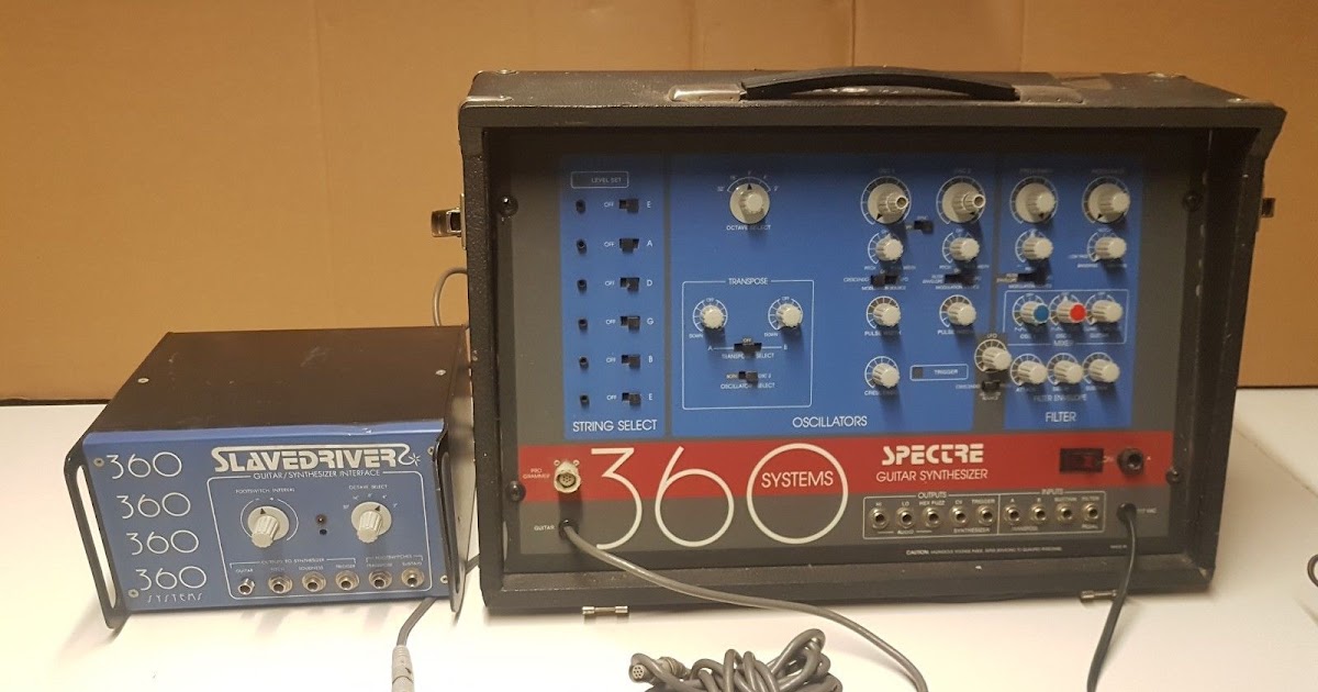 MATRIXSYNTH: 360 SYSTEMS SPECTRE / OBERHEIM SEM GUITAR SYNTHESIZER