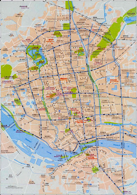 Fuzhou Map City of China | Map of China City Physical Province Regional