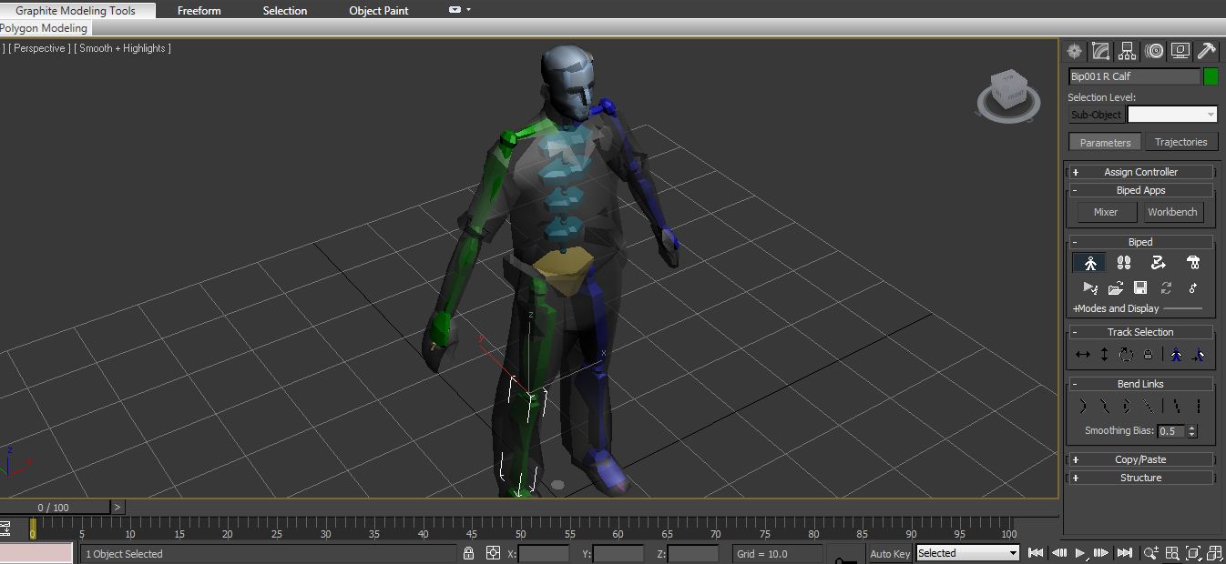 Finchingfield Guildhall Animation: Creating the Biped Man