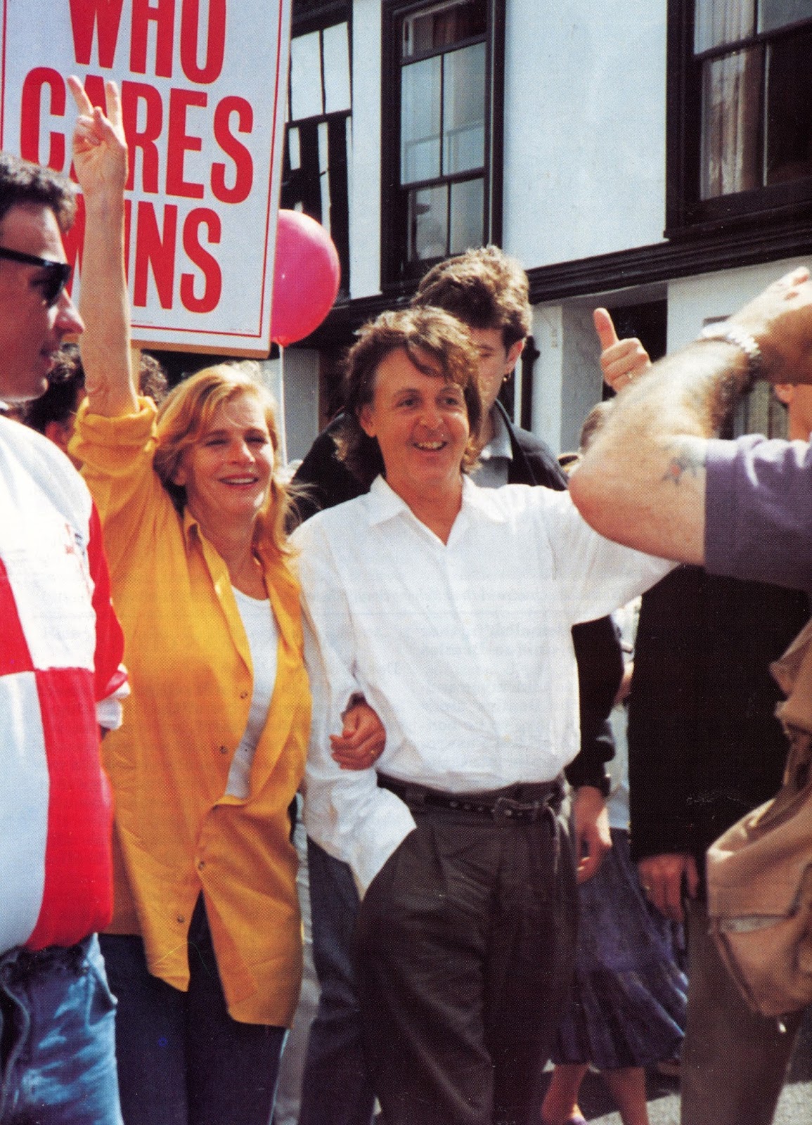 Meet the Beatles for Real: Peaceful Protesters