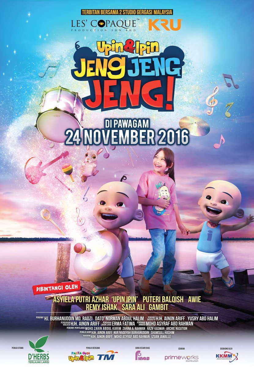 Filem Upin & Ipin Jeng, Jeng, Jeng! [2016]