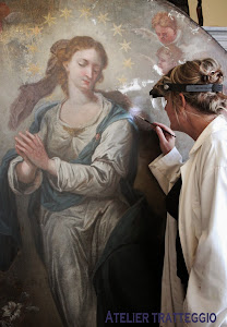 Restauratie van schilderijen en gepolychromeerde beelden