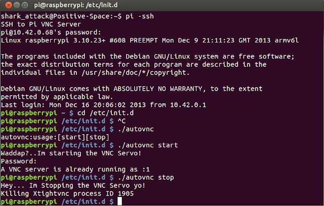 Sharing Linux: How to write VNC server (Raspberry Pi) startup and VNC ...
