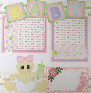 Designs by Crafty1mommy: New Arrival Baby Layouts