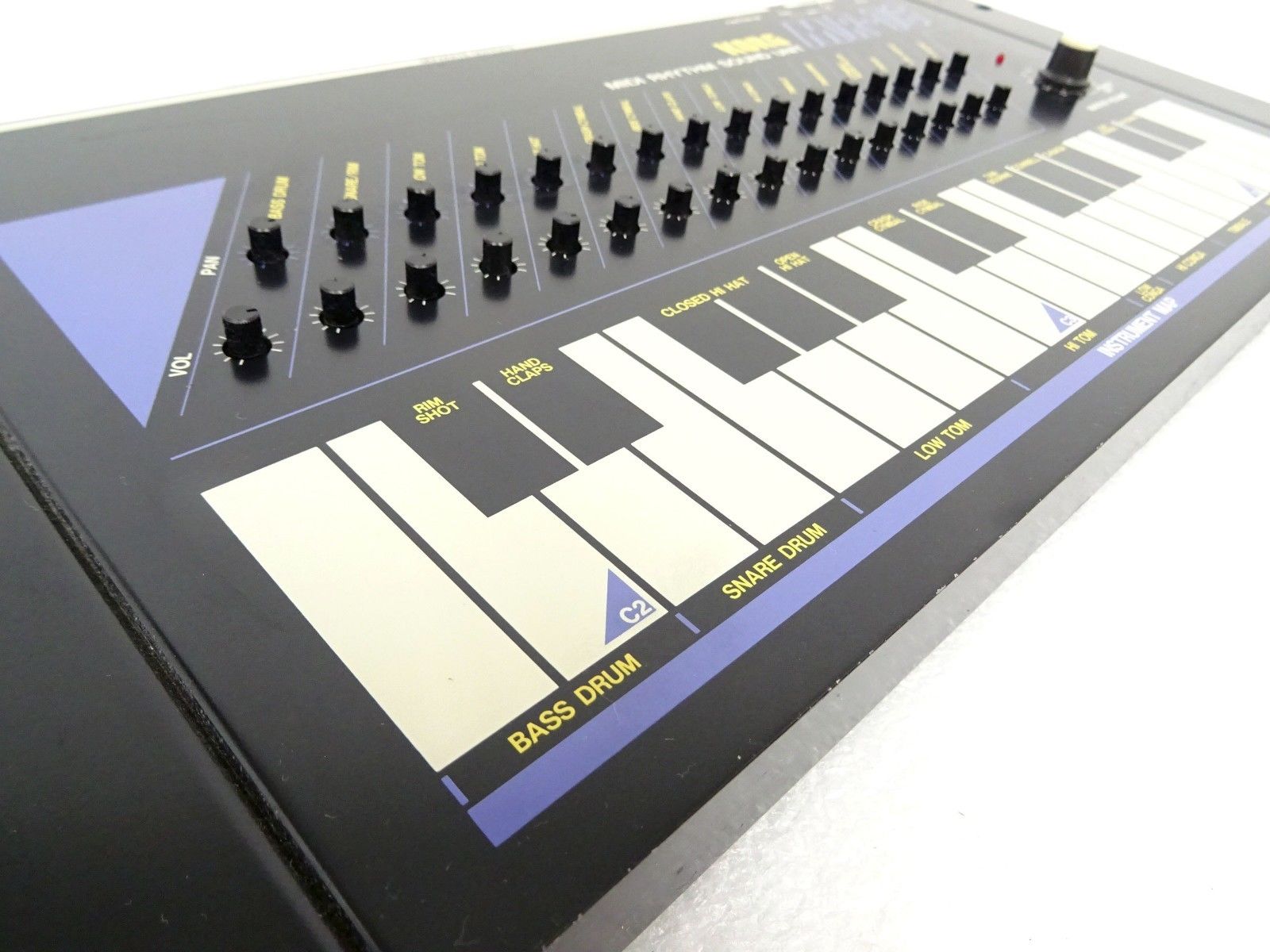 MATRIXSYNTH: Korg MR-16 MIDI Rhythm Sound Unit Vintage Drum Synth ...