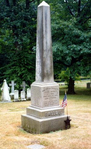 The Civil War of the United States: Sullivan Ballou, born March 28, 1829