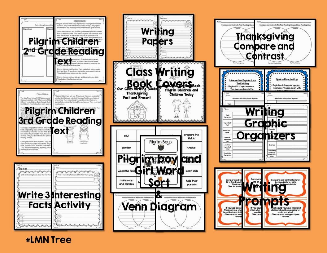 LMN Tree: Thanksgiving Free Resources and Activities