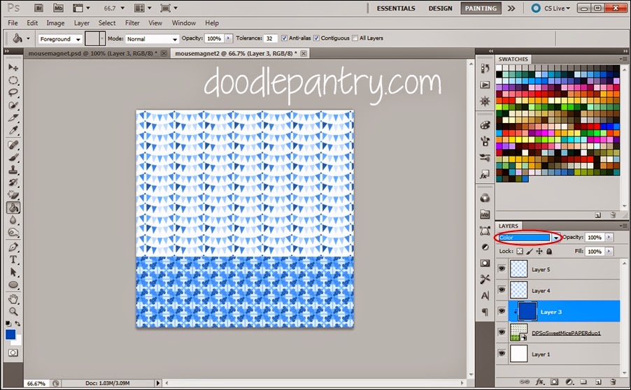 Doodle Pantry Digital Doodles Blog: Tutorial: Change color of partial ...