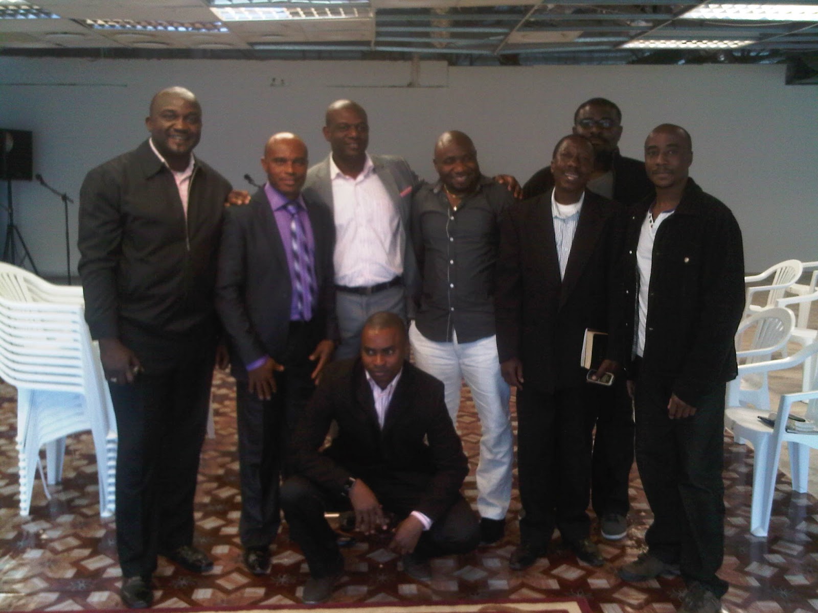 CHURCH ON THE HILL SOUTH AFRICA: SECOND FROM LEFT PASTOR EMEKA DAVID ...