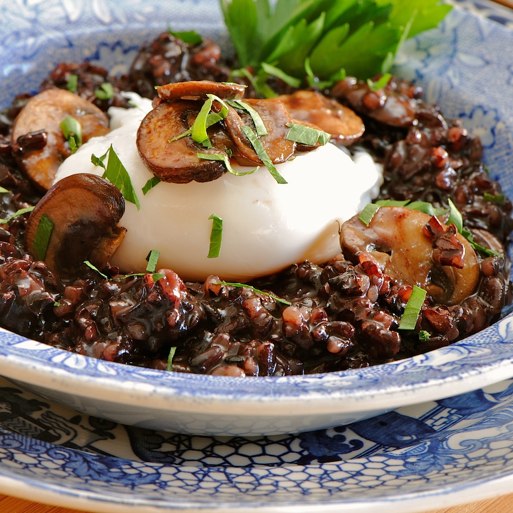 JULES FOOD...: Forbidden Rice Risotto