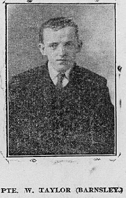 St Mary's Barnsley Remembers WW1: Walter Taylor 1889 - 1916